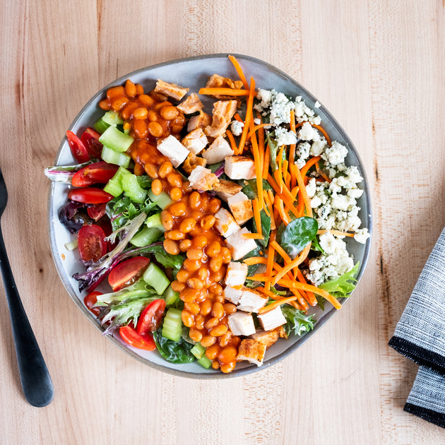Buffalo Black Bean & Chicken Salad – Serious Bean Co.